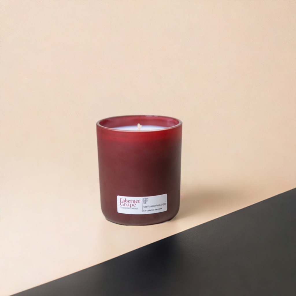 Cabernet Grape 14 OZ Soy Candle – Woods & Spice